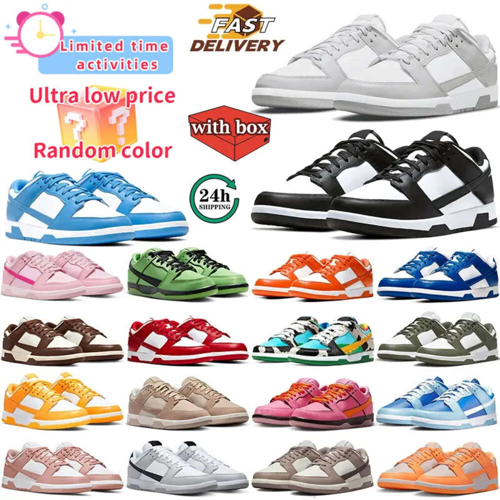 Men's and Women's Flat Sneakers Lows: Panda, White, Black Fog, Triple ...