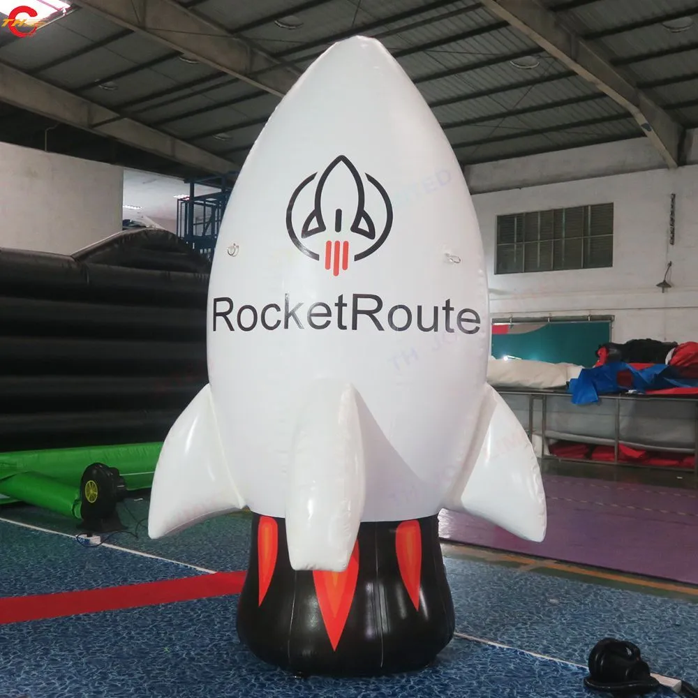 Giant Inflatable Rocket Ship: Outdoor Decoration For Parties, Events ...