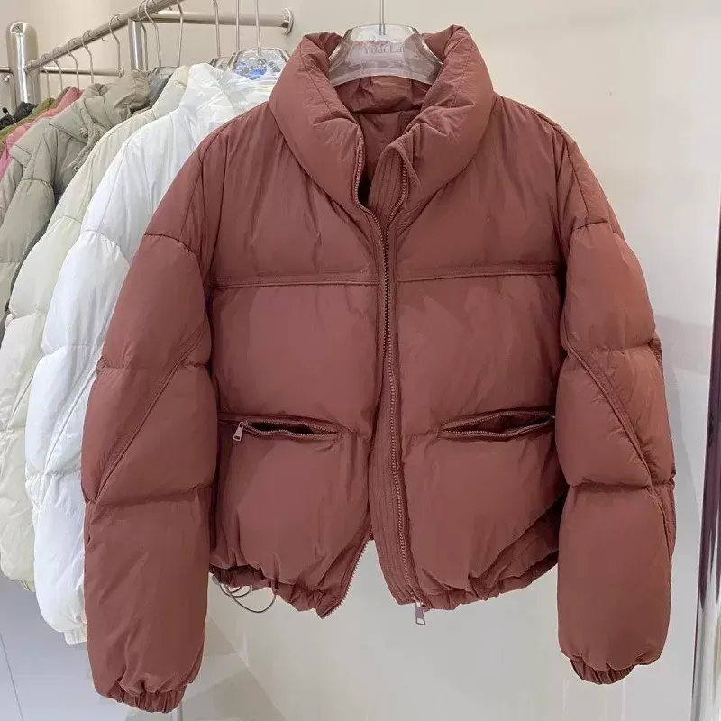 DHgate.com:2024 Womens Puffer Jacket, Cropped White Duck DHgate.com:2024 Womens Puffer Jacket, Cropped White Duck
