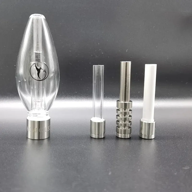 Honeybird Straw Nectar Collector Tip Replacement Titanium / Ceramic / Quartz Drip Tips Noozle ...
