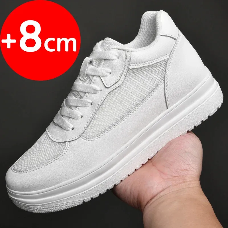 Lift sports shoes for men mesh heightening shoes with 2.68 in 6.8 cm ...