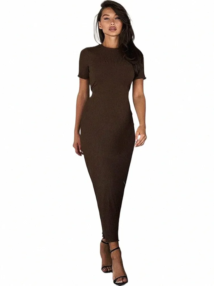 DHgate.com:hugcitar Womens Sexy Lace Up Bodycon Maxi Dress, Elegant O ...