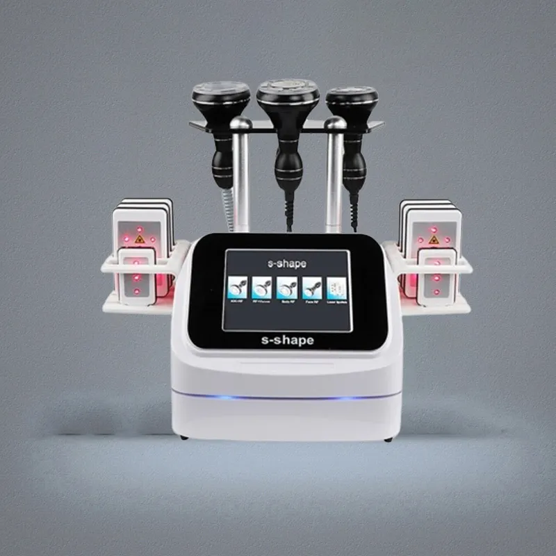 Vacuum RF Laser Slimming Machine 5 In 1 Cavitation Ultrasonic RF Vacuum ...