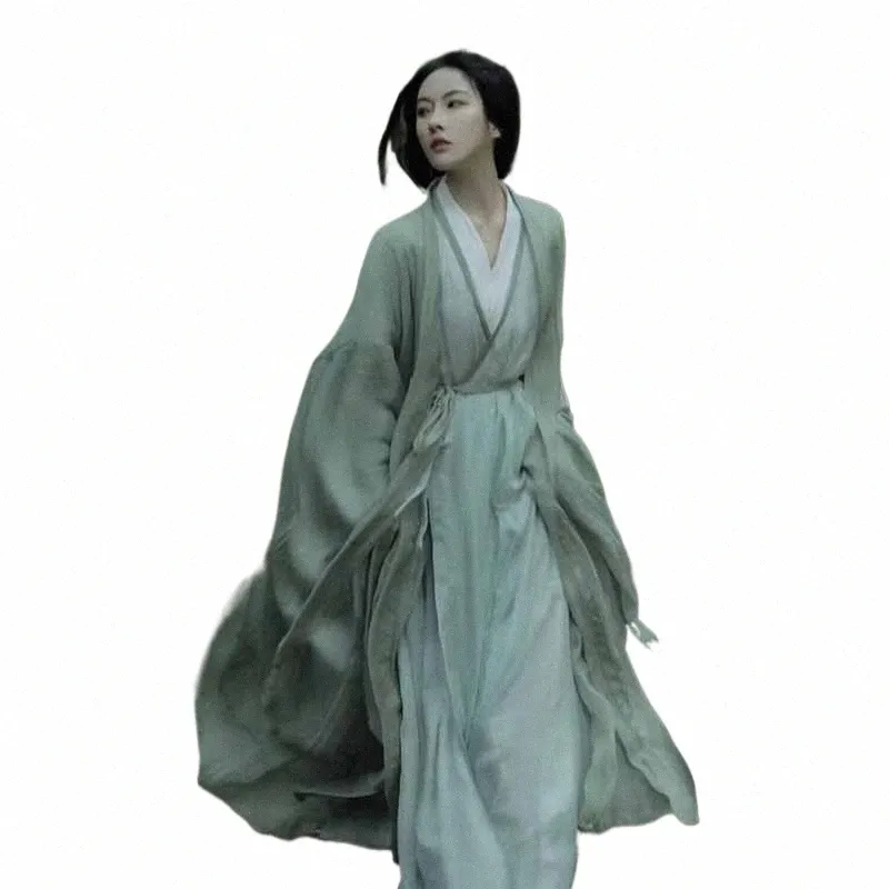 4XL Women's Green Ancient Chinese Cosplay Costume Hanfu Set from Dhgate ...