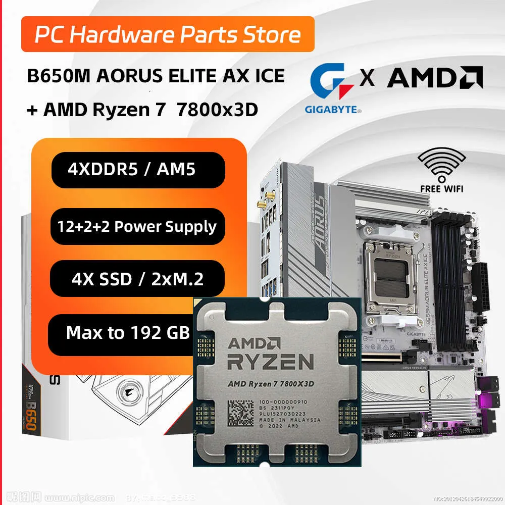 High Performance Processor & Motherboard Combo With Advanced Cooling ...