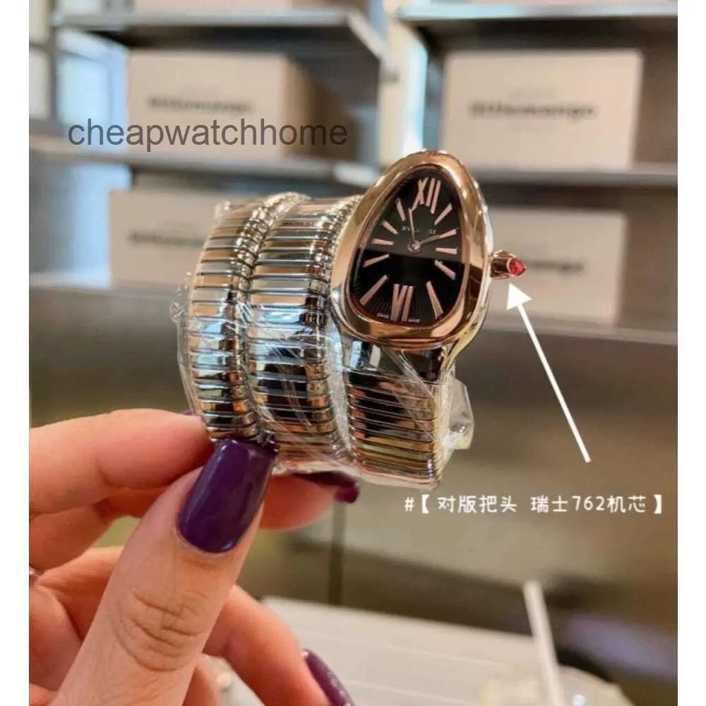 Serpenti Watch: Designer Luxury Snake Charm Bracelet Watch for Women in ...