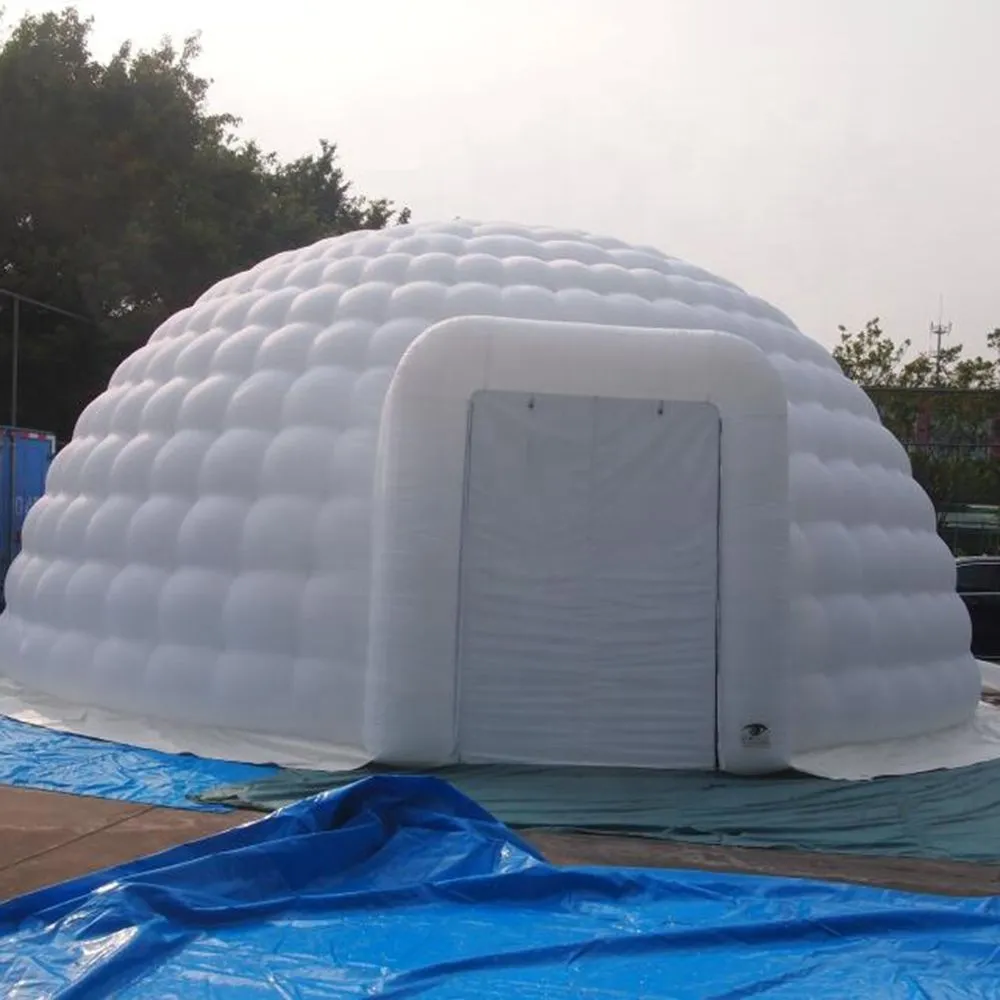 Oxford Cloth Inflatable Igloo Dome Tent with Blower for Outdoor Events ...