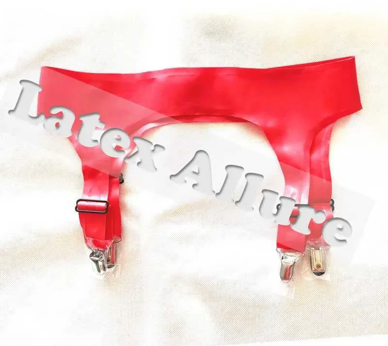DHgate.com:Adjustable Latex Garter Belt Clips for Stockings in Red ...