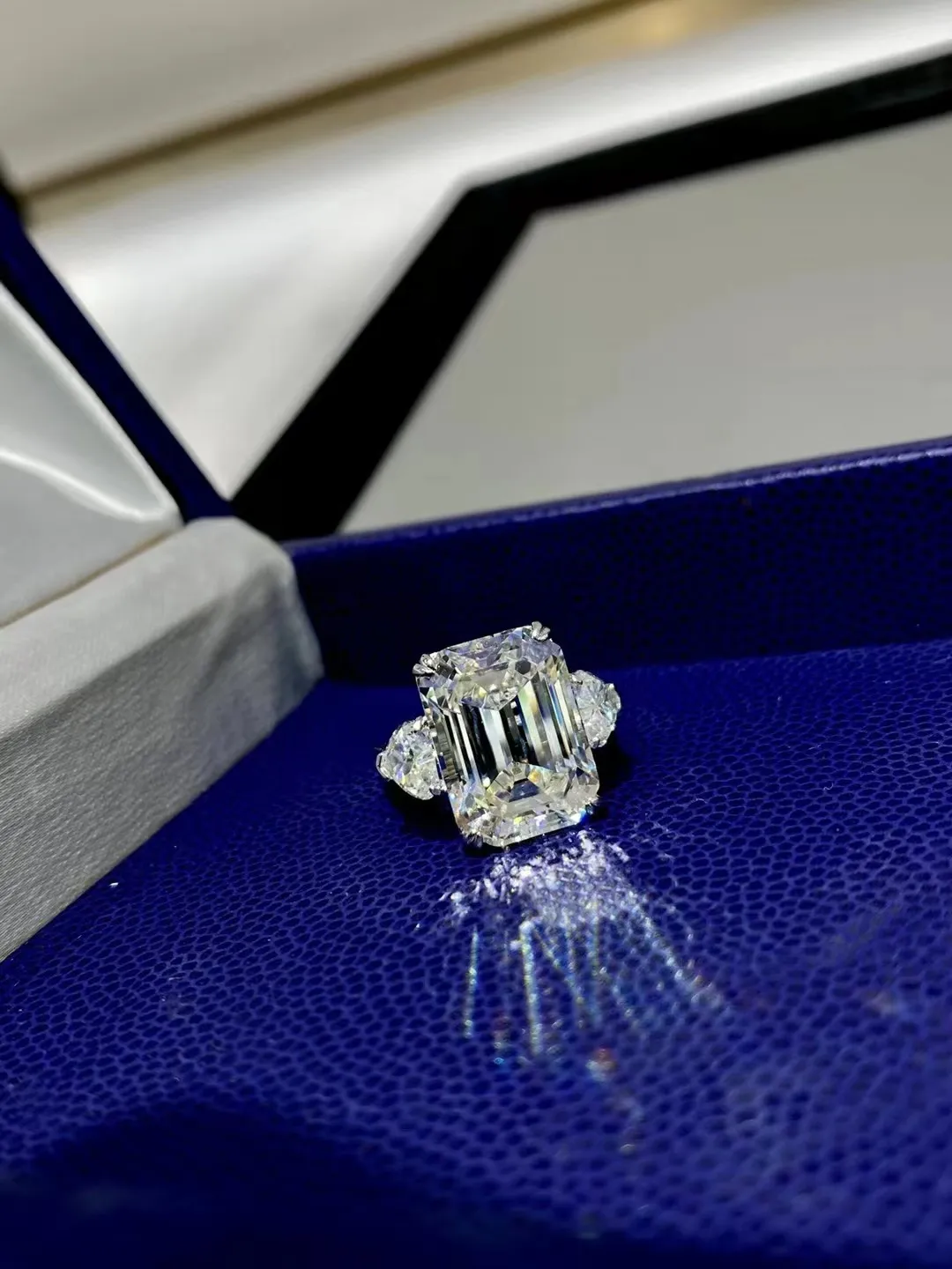 Designer Wedding Ring 4CT Moissanite Dia Wedding... From Vjjewelry, $22 ...