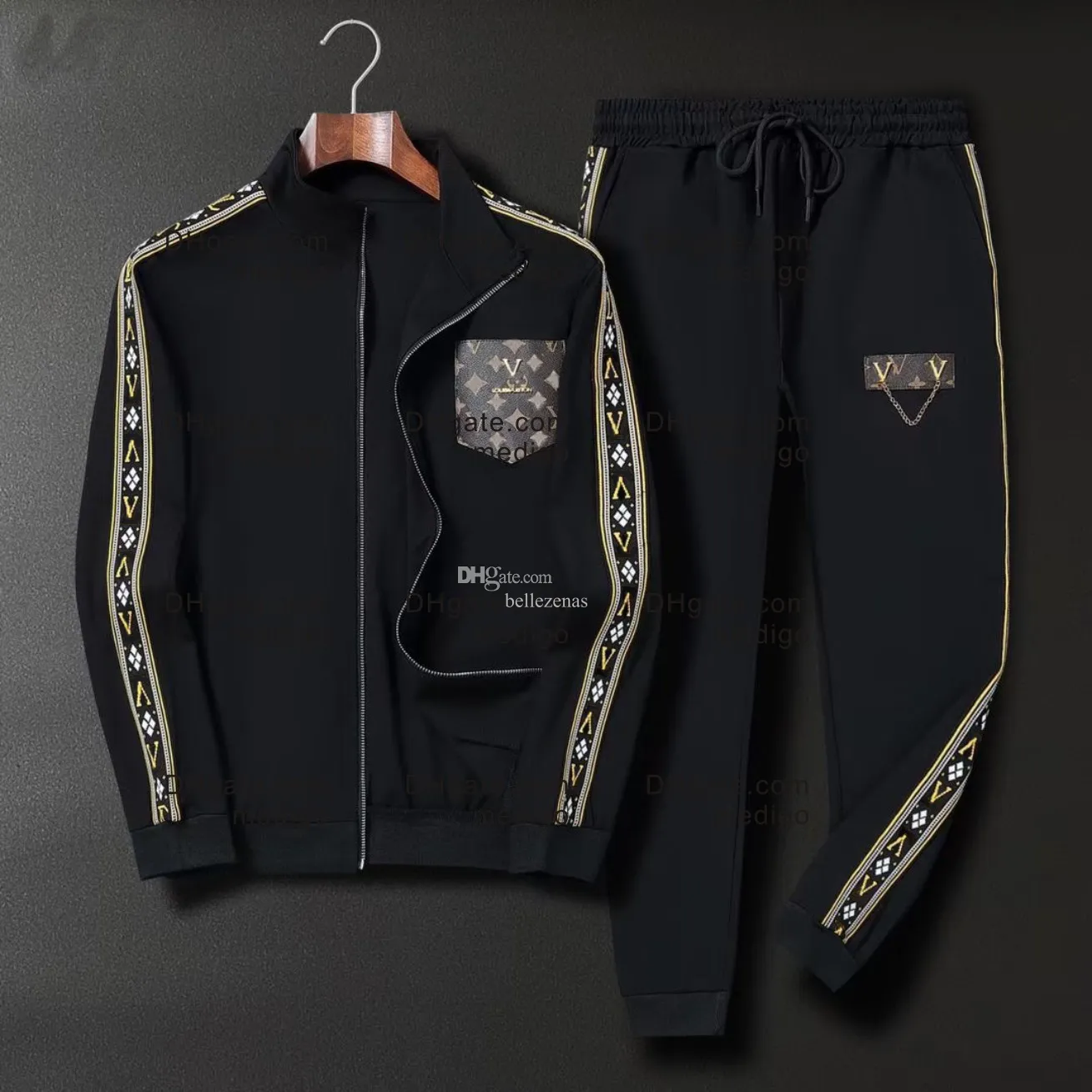 Designer Men Casual Tracksuits Classic Lettering... From Bellezenas ...