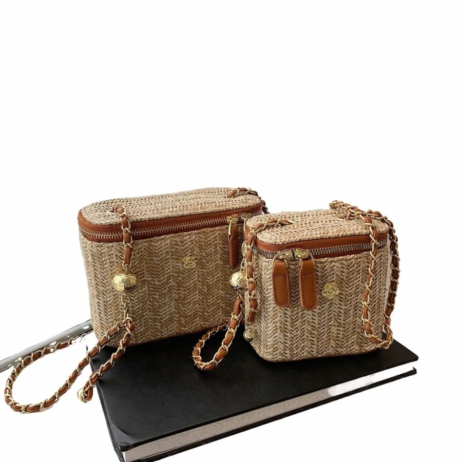 DHgate.com:2024 Mini Straw Crossbody Bag for Women - Summer Woven ...