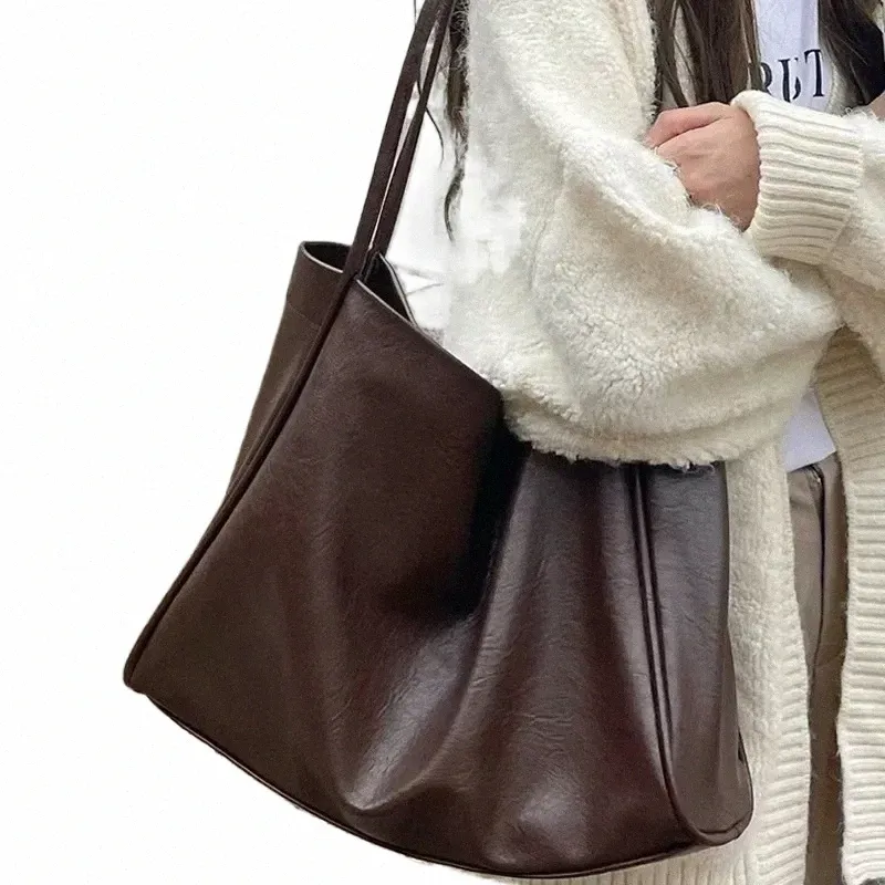 Maillard Women's Large Capacity Soft Leather Commuter Tote Bag with ...