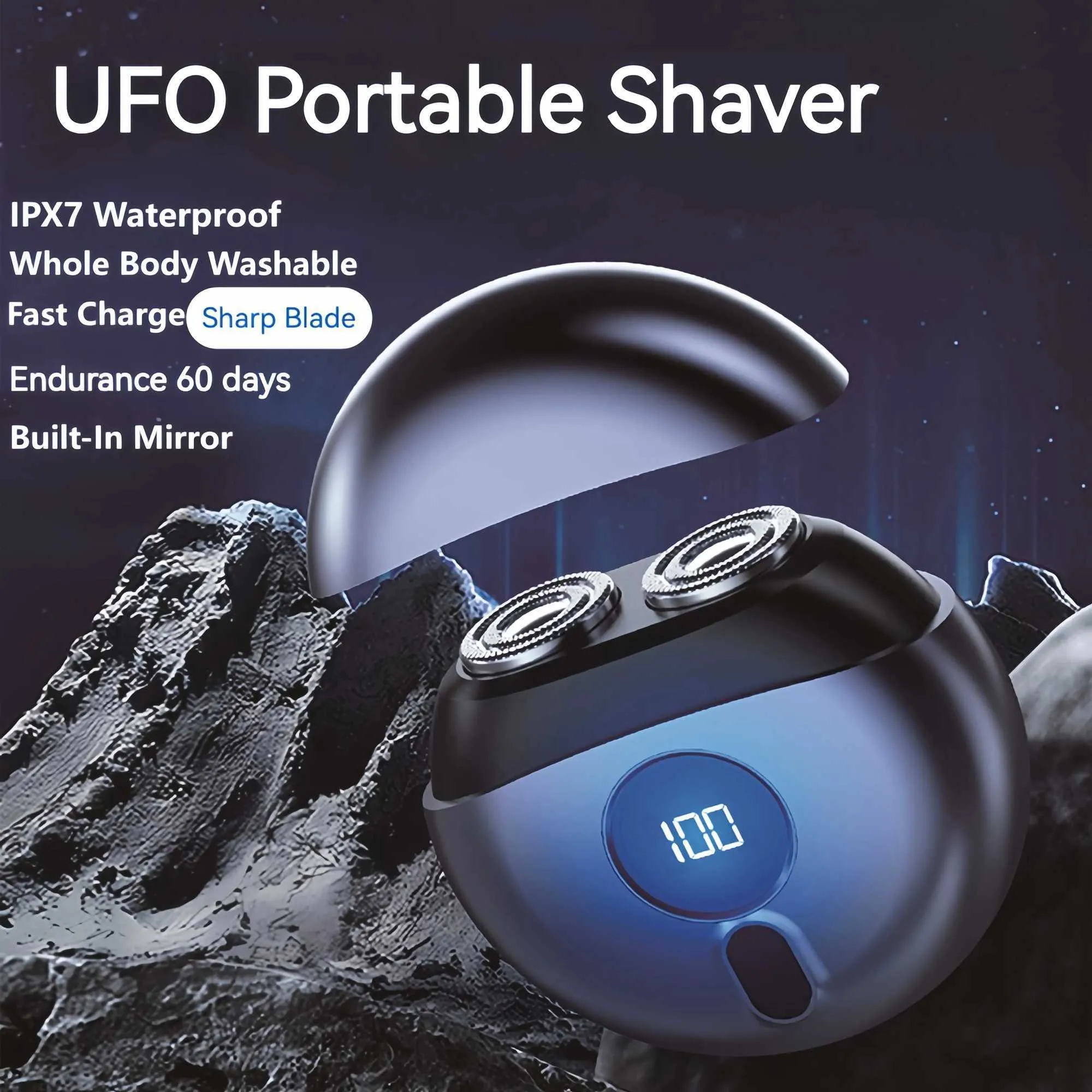 DHgate.com:Portable Mini Electric Shaver - USB Rechargeable Waterproof ...