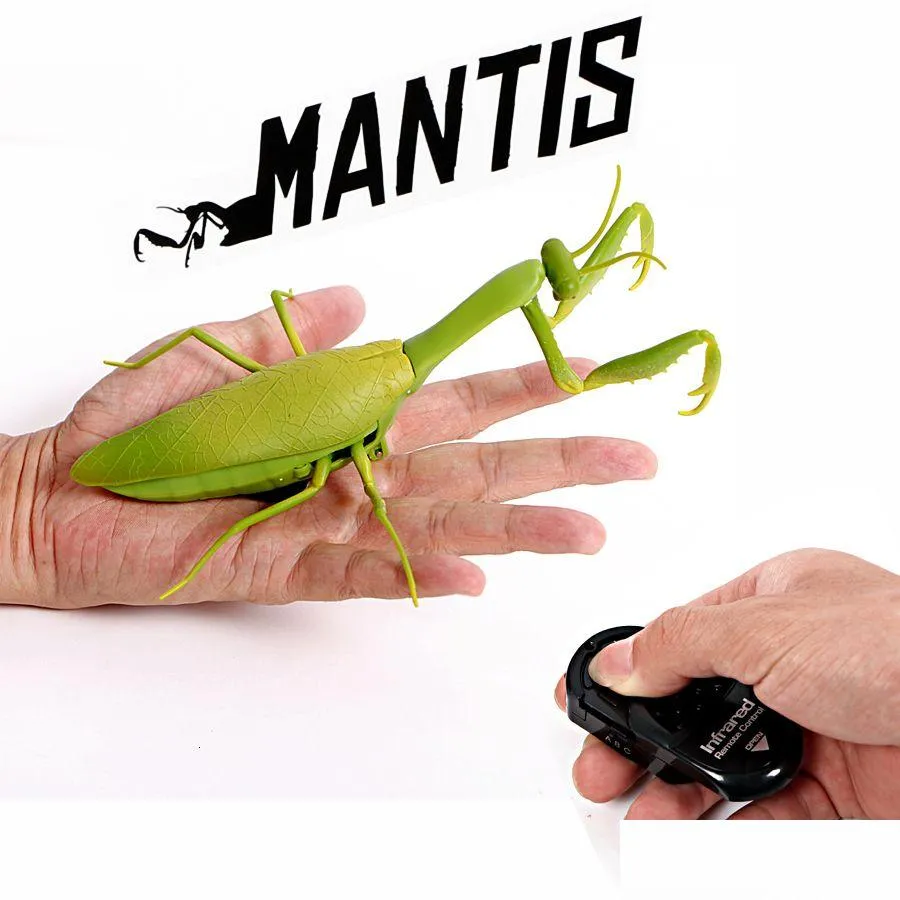 Electric/Rc Animals Kids Electric Infrared Remote Control Simate Mantis ...