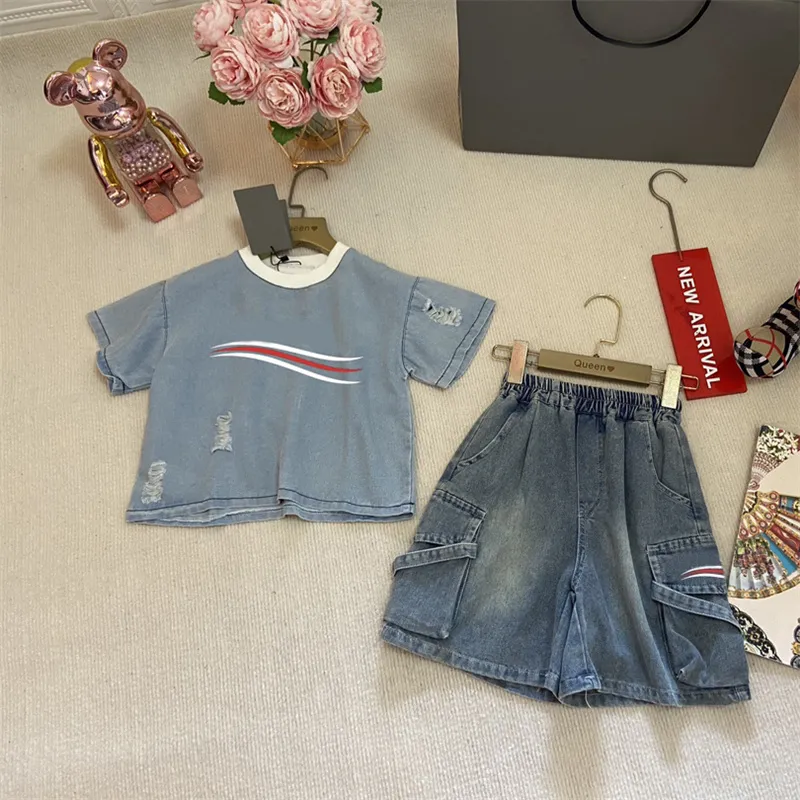 Summer Kids Clothes Set: Designer Boys' Outfit - Stylish Perforated ...