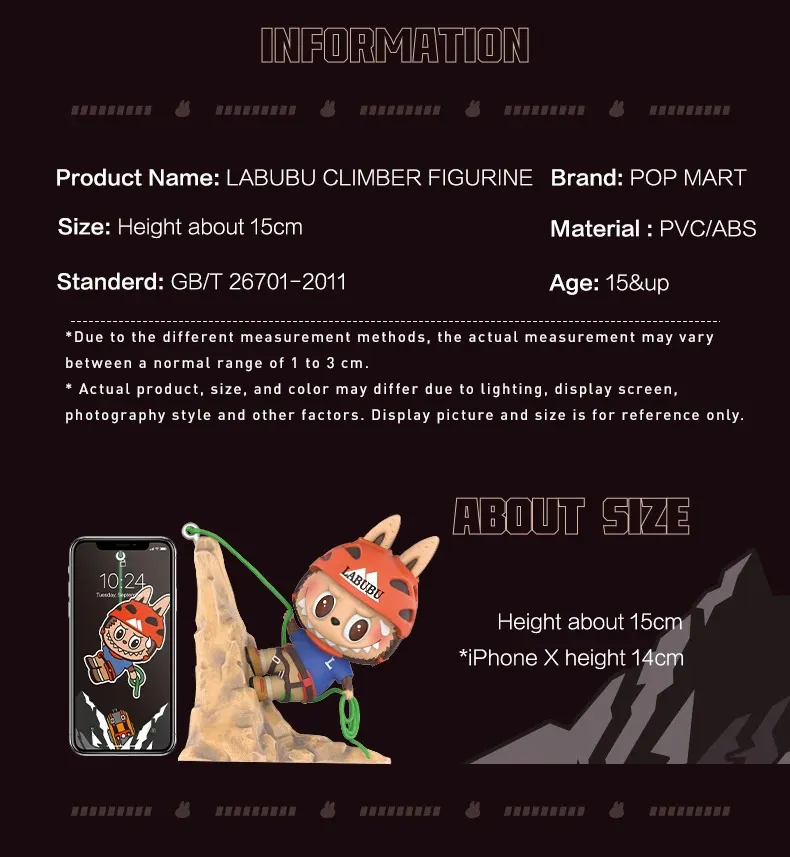 Climber Figurines: Explore and Adventure with POP MART LABUBU ...