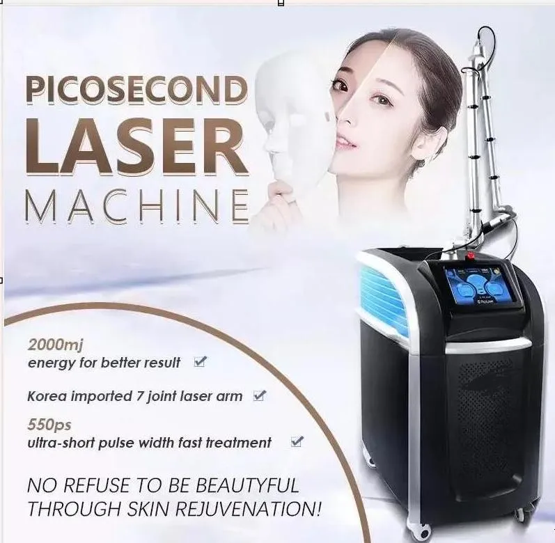 Original Logo Pico Laser Skin Rejuvenation Tattoo Removal Machines ...