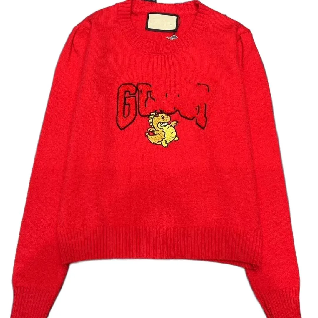 Mangopop Women's Mock Turtle Neck Long Sleeve Knitted Dinosaur Logo ...