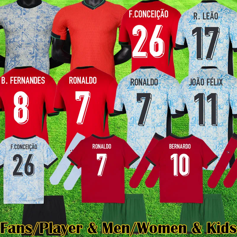 2024 Euro Portugal Soccer Kits 22 23 3XL/4XL Sizes Retro Design ...