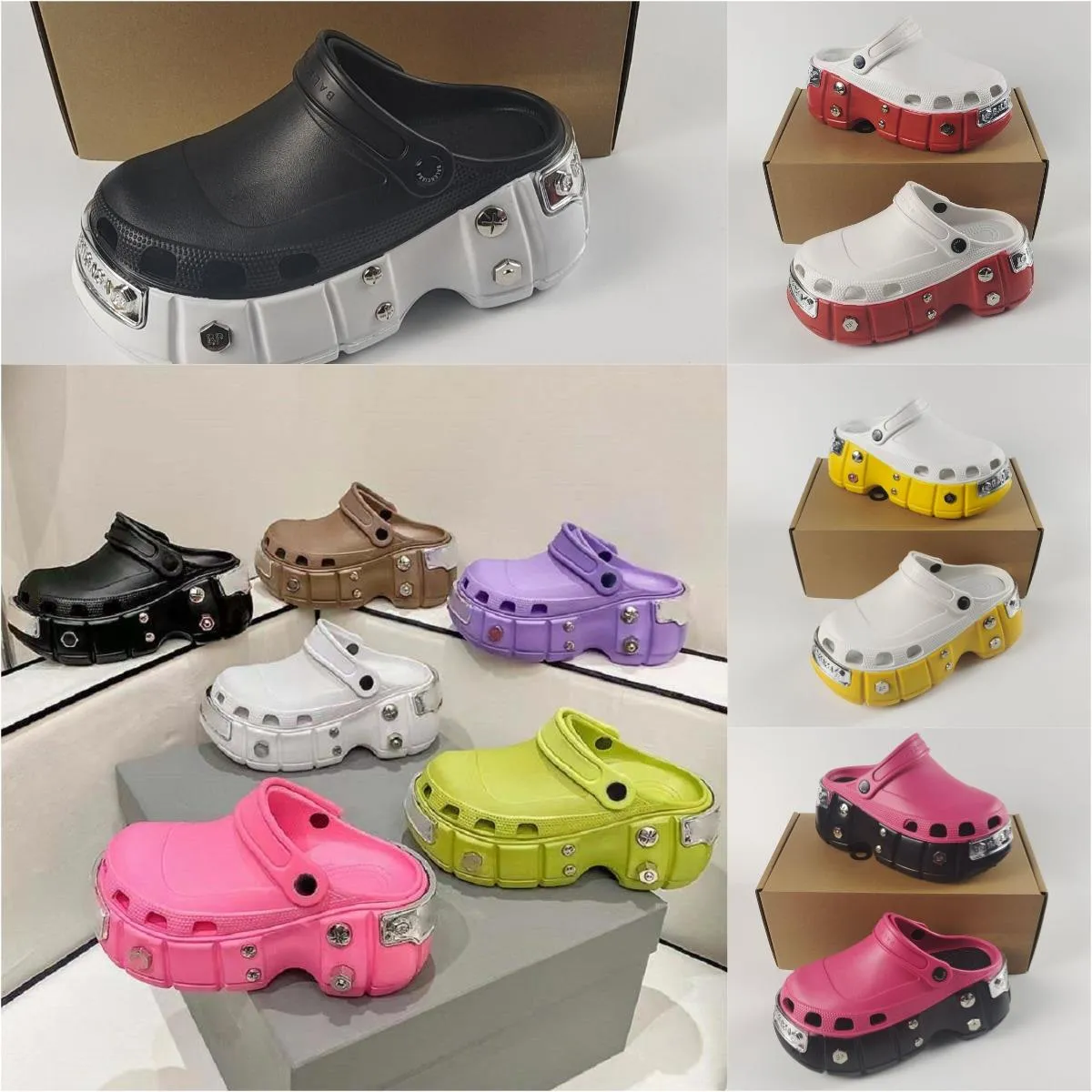 Salehe Bembury Cucumber Urchin Slip On Sandals Waterproof, Designer ...