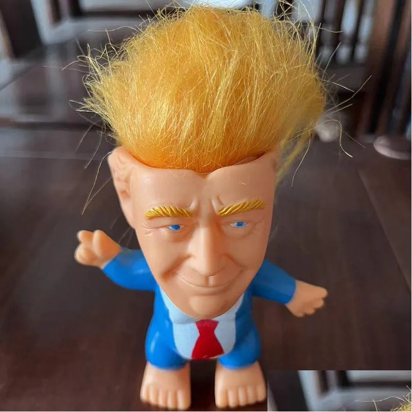 DHgate.com:Creative PVC Trump Character Toys for Kids, Garden ...