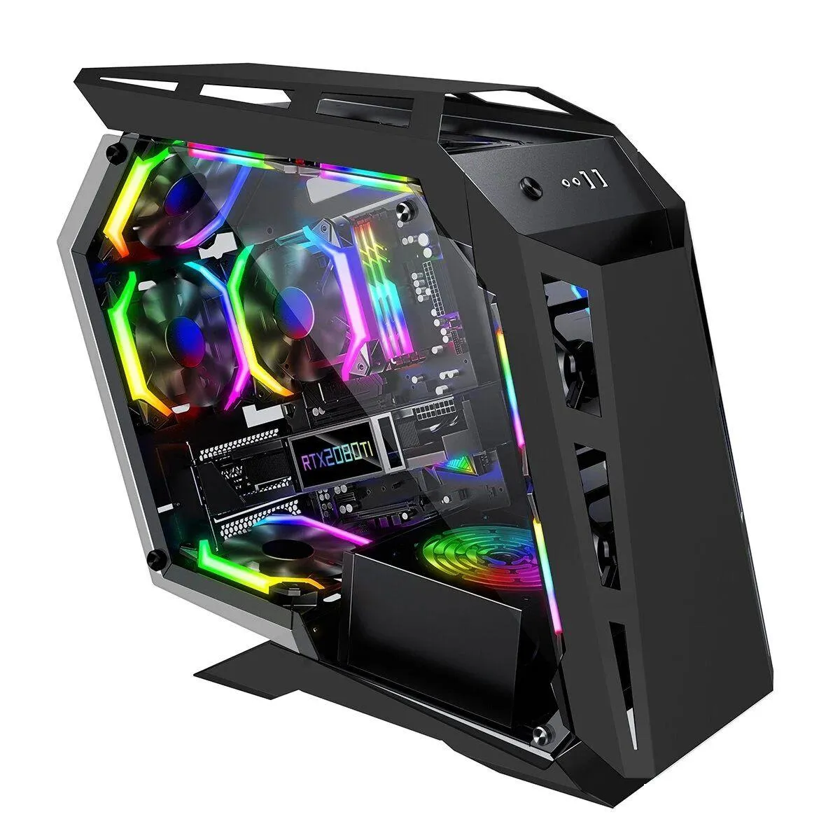 DHgate.com:Sahara Magicsnake D900Mini Gaming PC Case w/ Acrylic Side ...