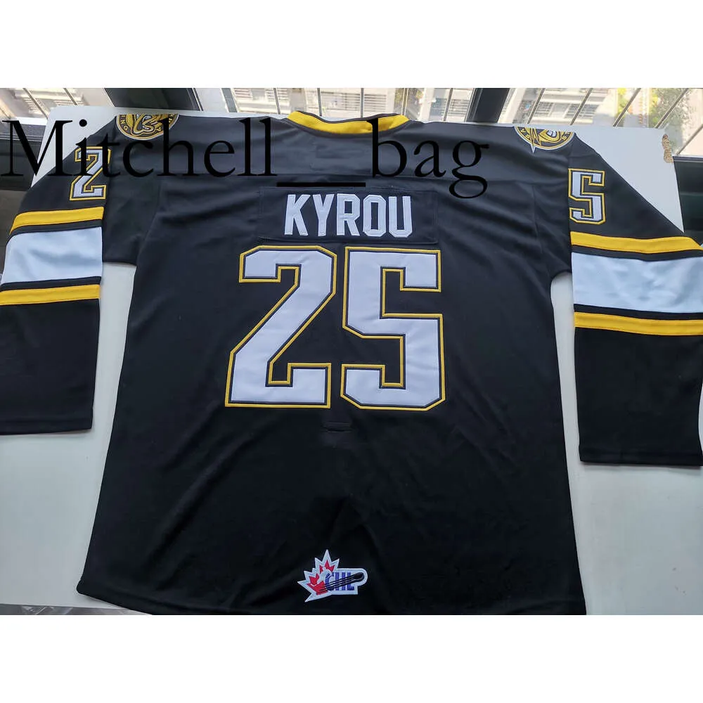 Sarnia Sting #25 J. Kyrou Hockey Jersey - Youth, Men, Women - Sizes S ...