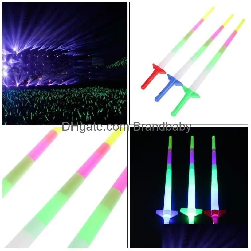 DHgate.com:Rainbow Laser Swords: Extendable, Light-Up Toys for Parties ...