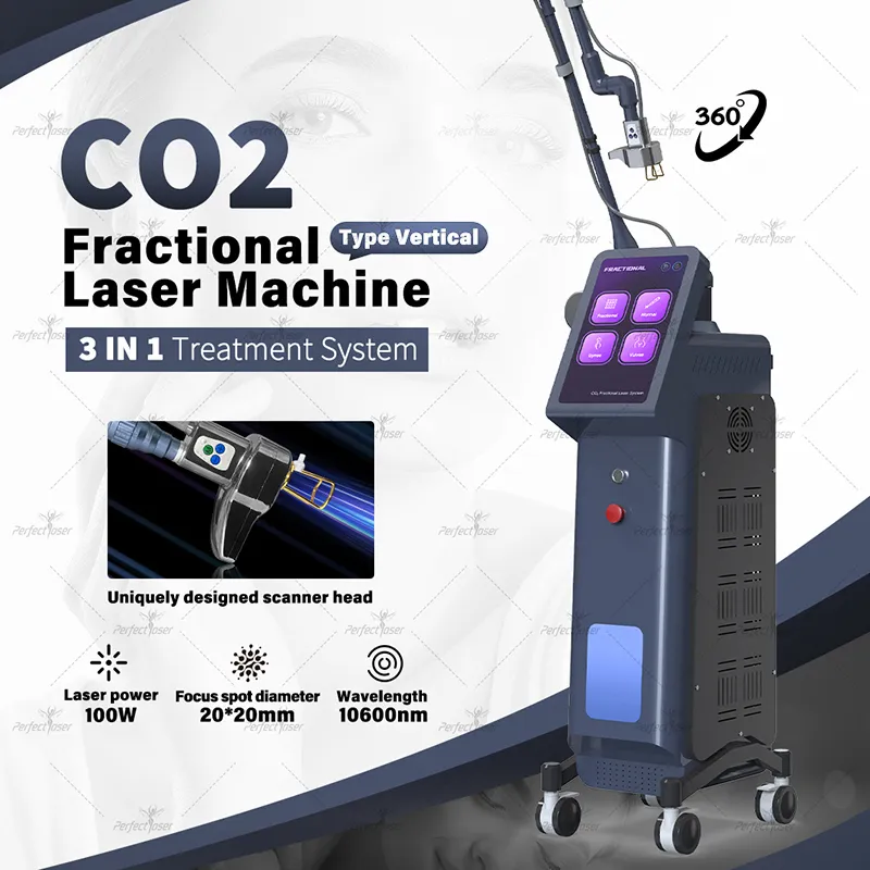Latest CO2 Laser Facial Machine Skin Resurfacing Firming Stretch Mark ...