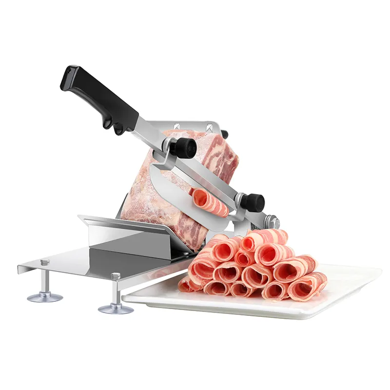 Commercial Kitchen Meat Bone Slicer Manual Herb Cutter For Lamb, Beef ...