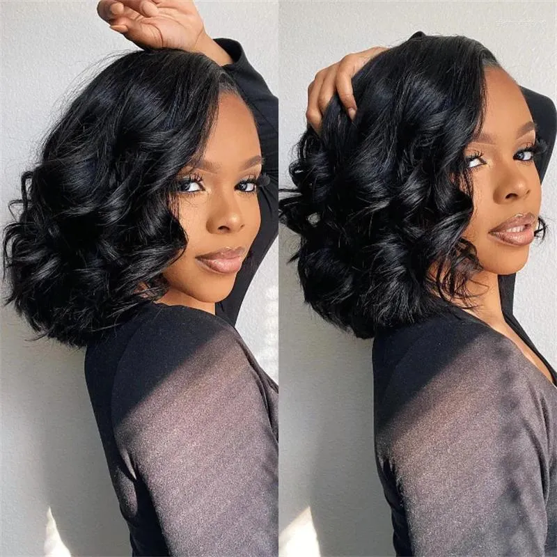 Melodie 250 Density Short Bob Lace Frontal Body Wave... From Wigs8, $48 ...