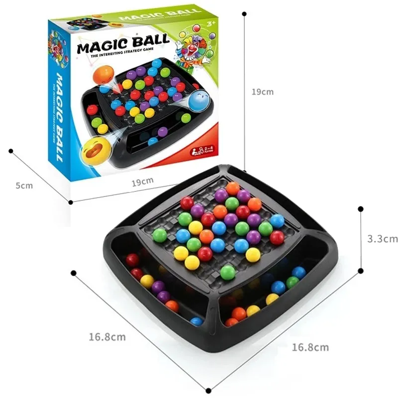 Rainbow Ball Matching Game - Brain Teaser Puzzle for Kids & Adults ...