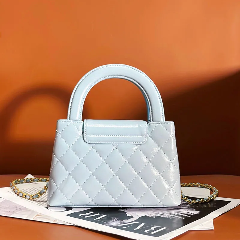 DHgate.com:Genuine Leather Mini Top Handle Crossbody Bag for Women ...