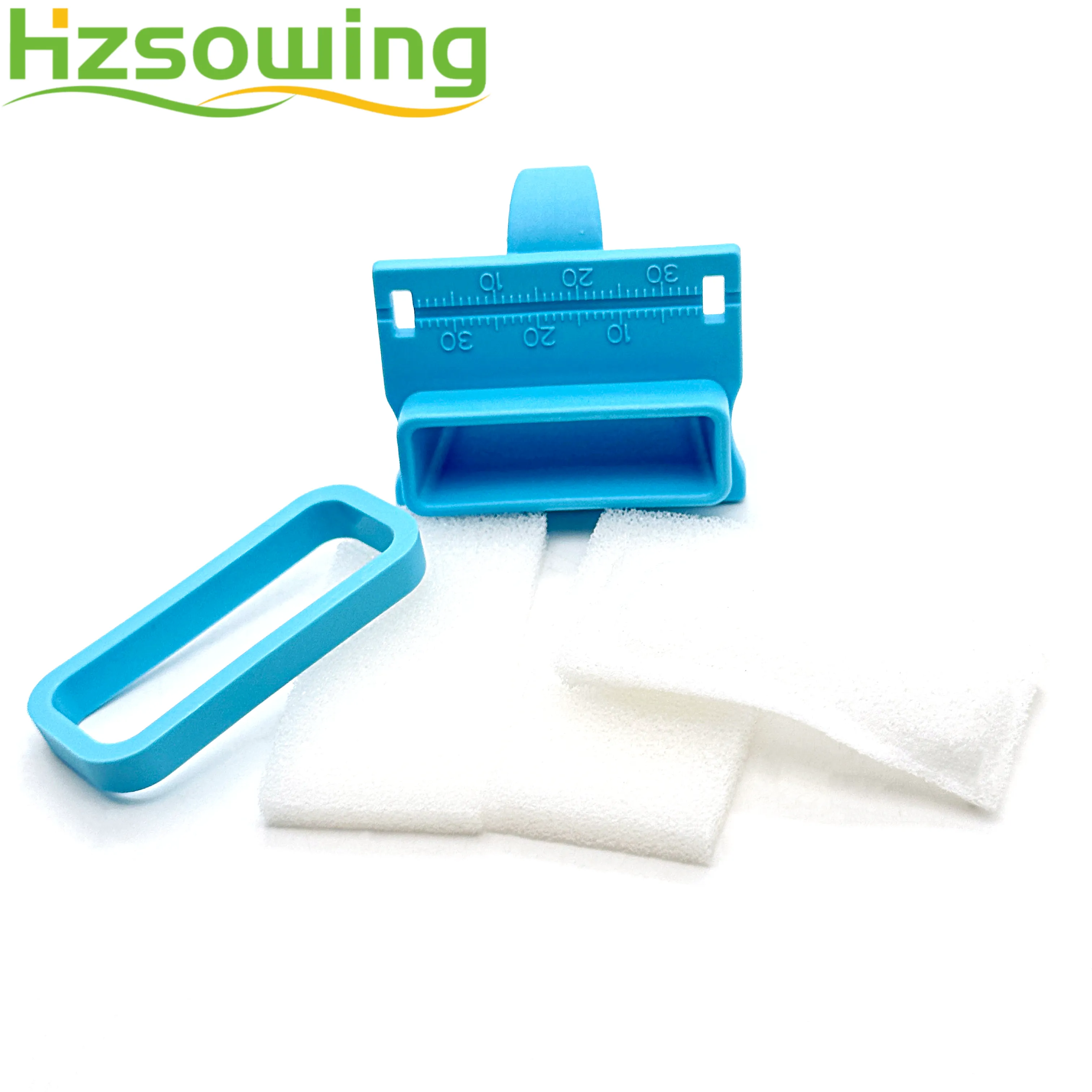 Endo Dental ruler with finger grip with Cleaner - Plastic Ring ...