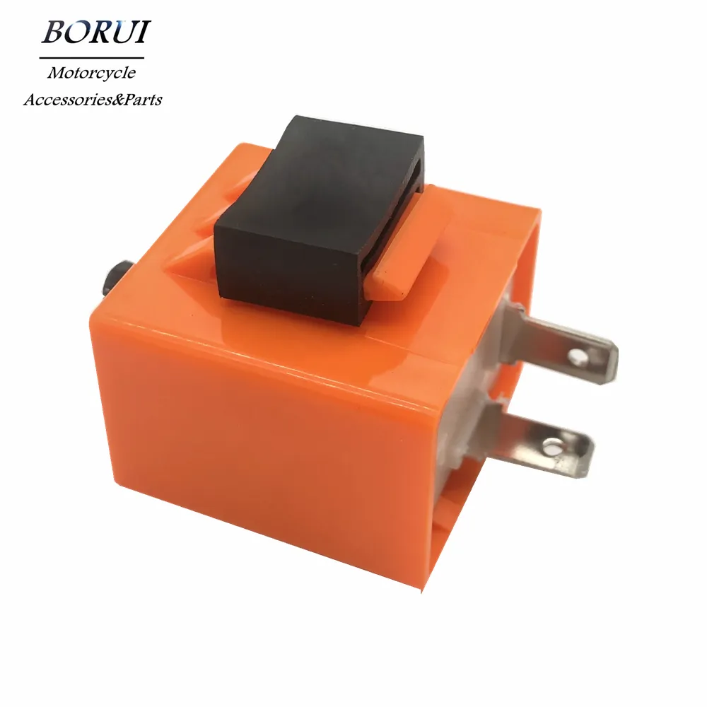 Motorcycle LED Turn Signals: 2 Pin 12V Adjustable Flasher Relay For LED ...