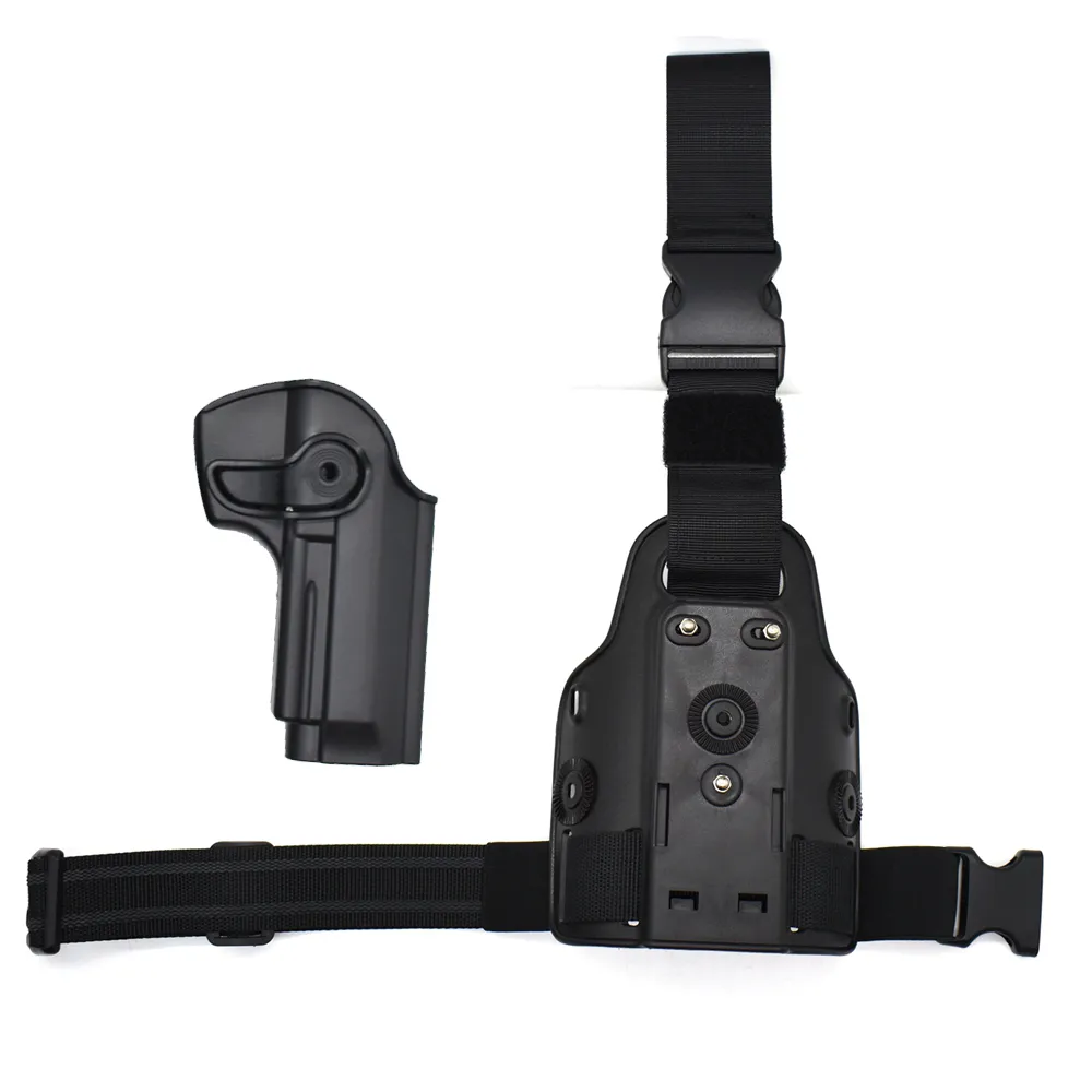 IMI Drop Leg Gun Holster Airsoft Thigh Holster For Glock 17 19 Beretta ...