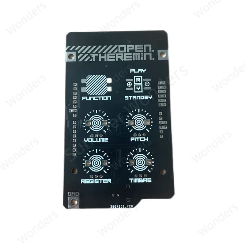 DIY Theremin Kit: Open-Source PCB Board with Arduino Compatibility for ...
