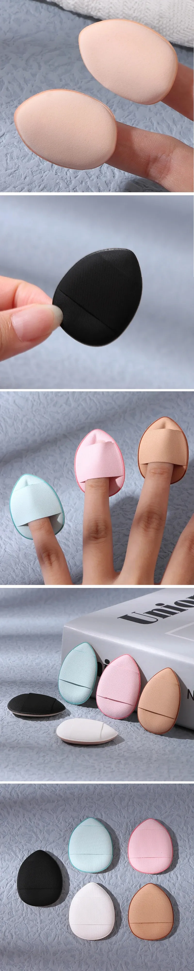 Mini Concealer Sponges 3/- Pro Blending Set | Foundation Application ...