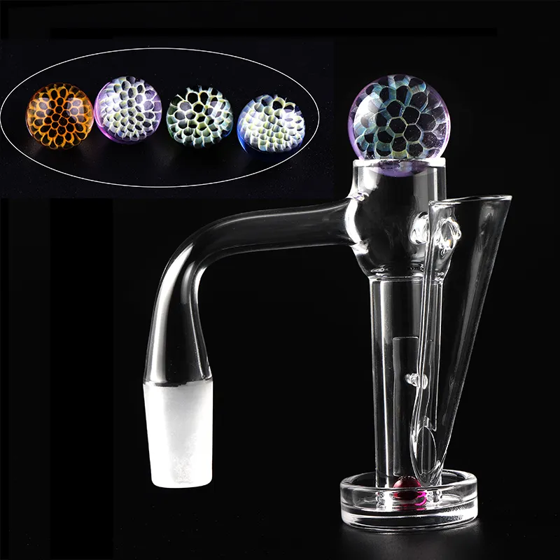 Terp Slurper Quartz Banger Enail: Full Weld Beveled Edge 4mm Bottom ...