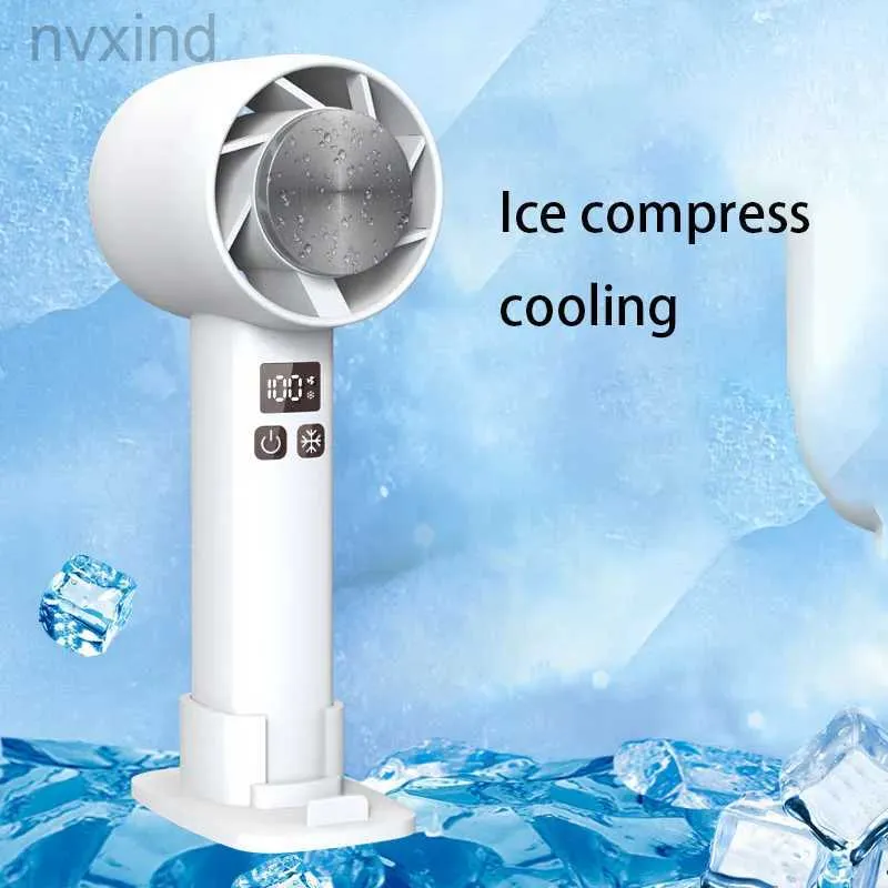 Portable Mini Silent Electric Fan With Ice With Ice Semiconductor ...