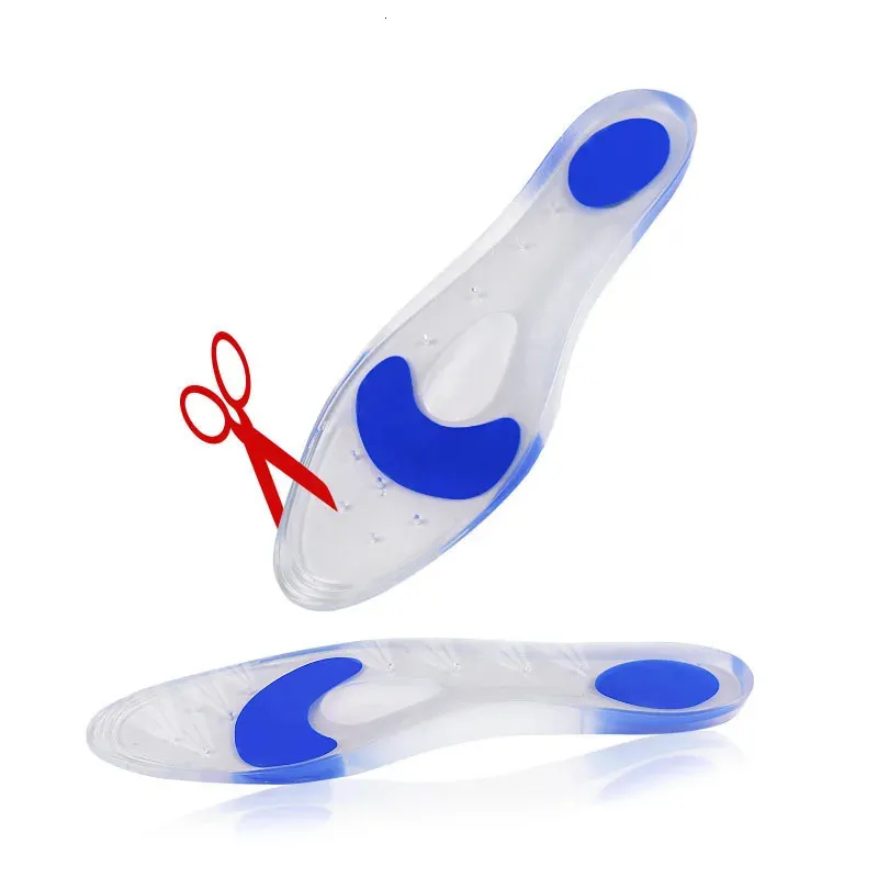 Silicone Arch Support Insoles For Flat Feet Pain Relief & Correction ...