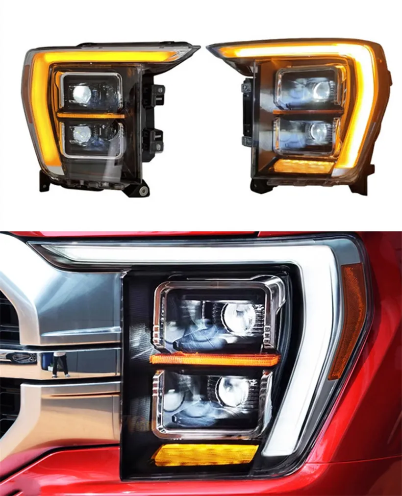 LED Headlights Assembly, Enhanced Visibility Lighting For Trucks, Full ...