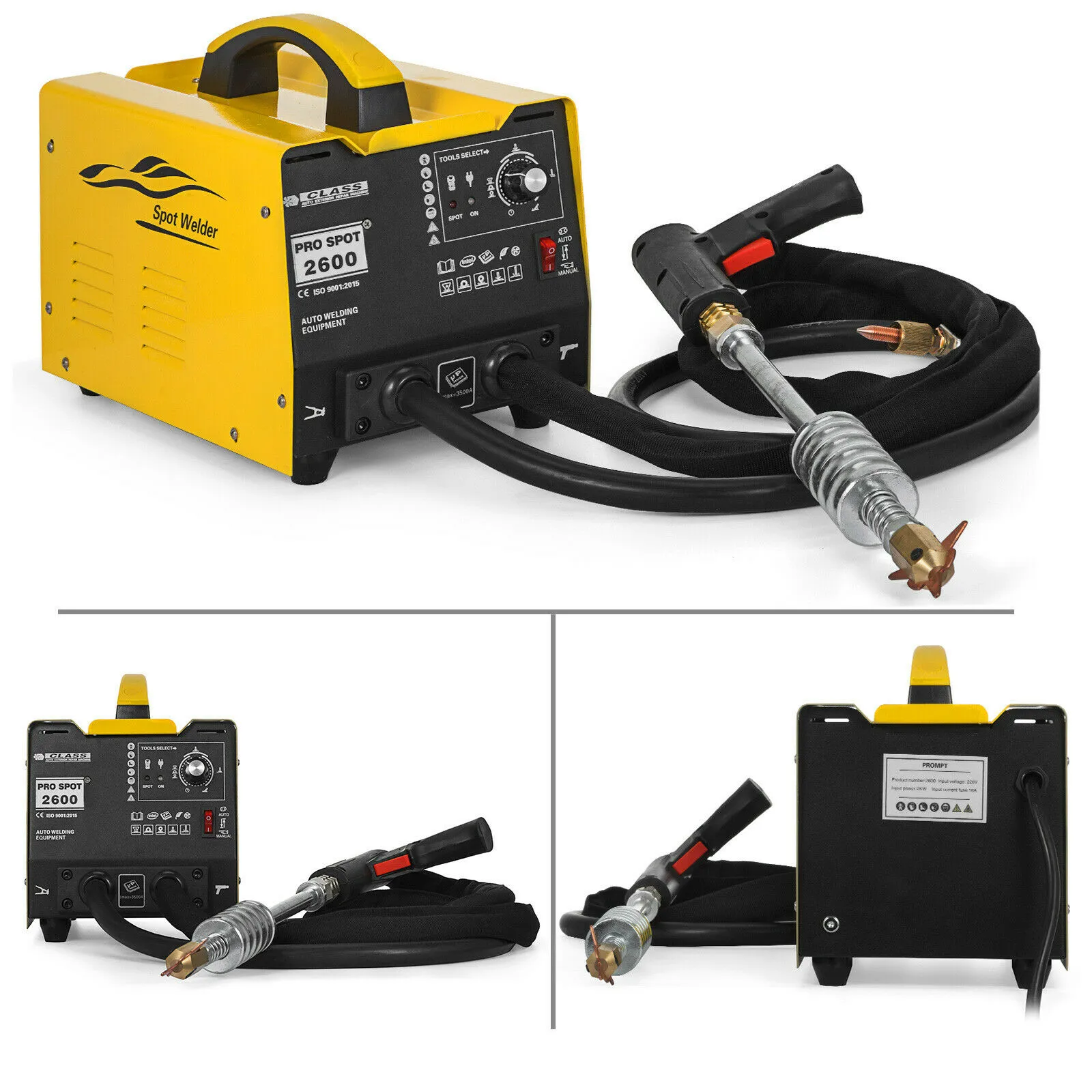 Auto Body Dent Puller: Portable Spot Welder With 2KW Power, 3500A ...