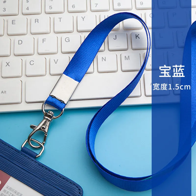 DHgate.com:1PC Plastic Work ID Badge Holder with Detachable Lanyard ...