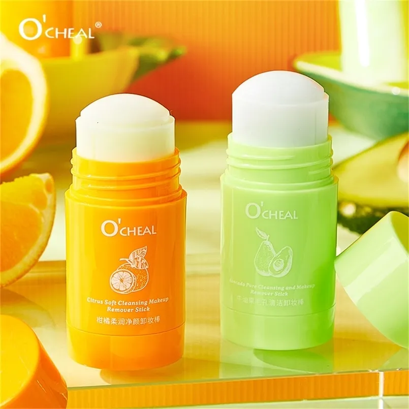 Portable Avocado Makeup Remover Stick - Deep Cleaning Balm Gel Cream ...