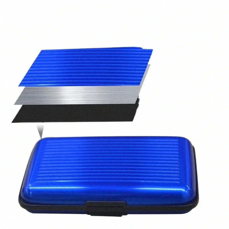Waterproof Aluminum ID Card Holder For Men And Women Secure Wallet For ...
