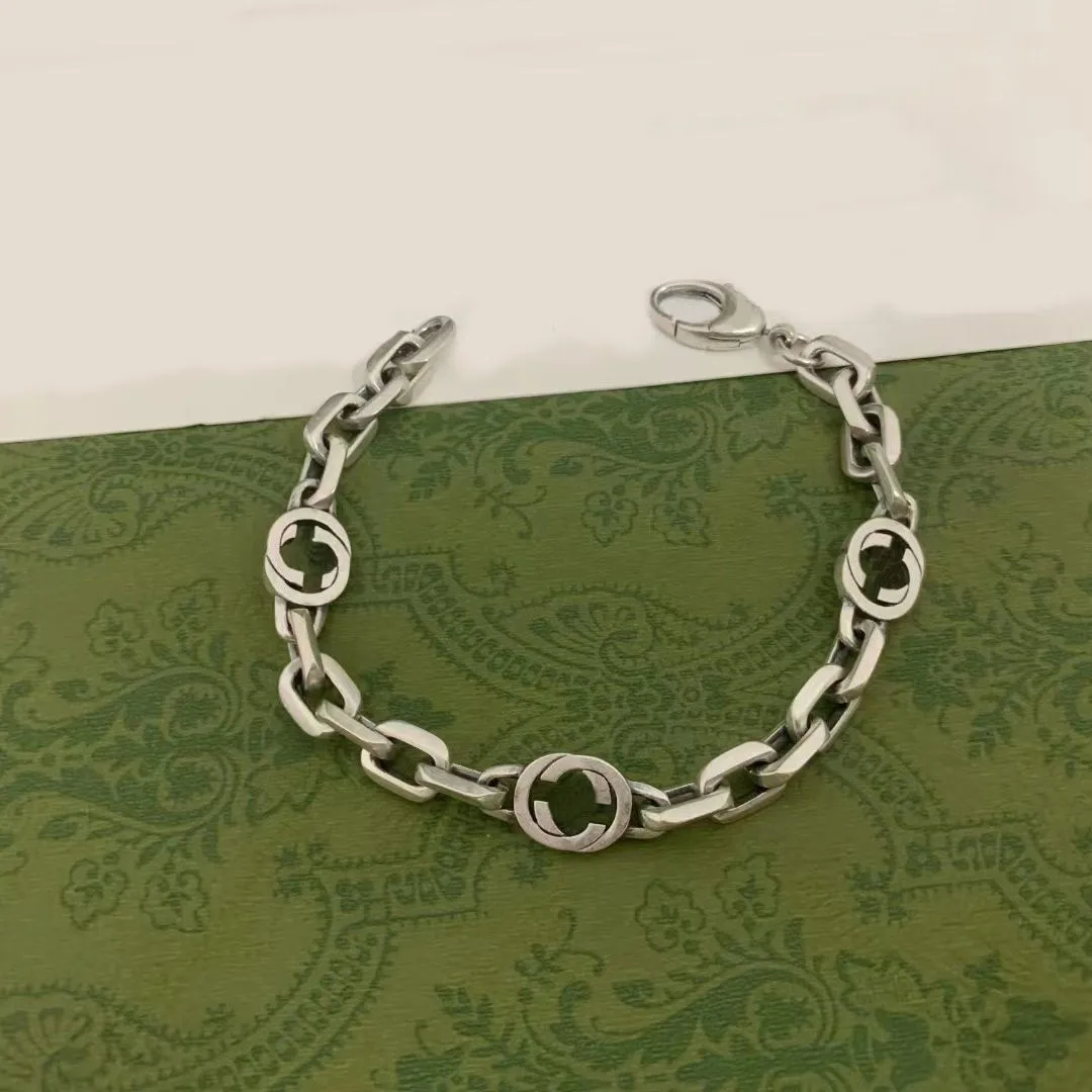 Classic Style 925 Silver Chain Bracelet for Men and Women, Simple ...
