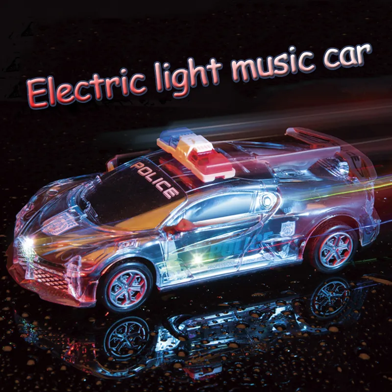 Children's Toy Car with Universal Wheels, Sound Effects, Electric ...