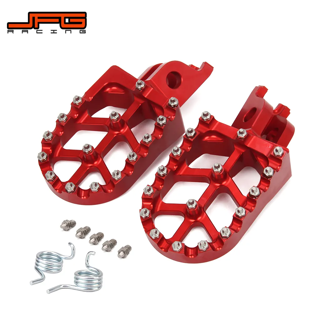 Motorcycle CNC Footpegs Pedals for Honda CR125 CR250 CRF150R CRF250R ...