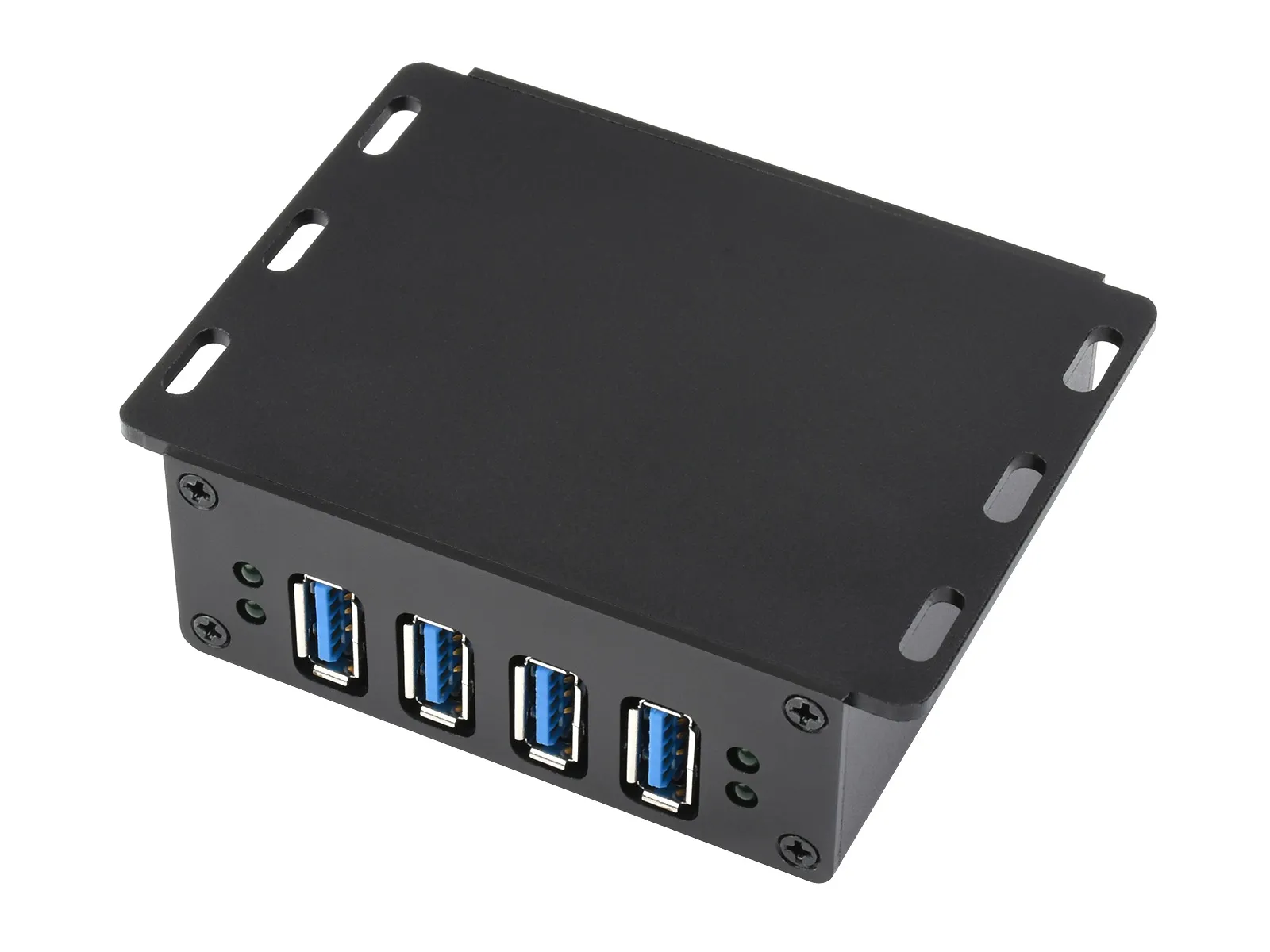 Waveshare Industrial Grade USB Hub Extending 4 USB 3.2 Ports with ...